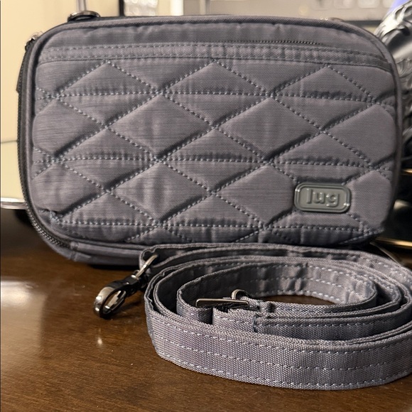 lug | Bags | Lug Roundabout Heathered Gray Crossbody Bag Hard To Find ...